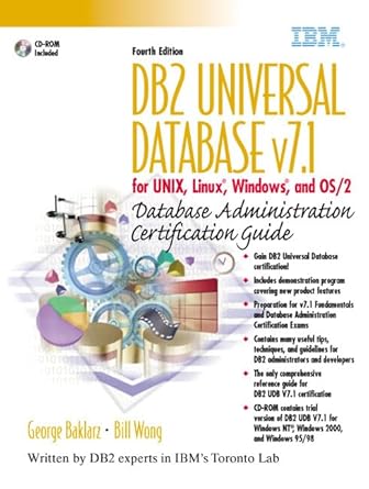 DB2 Universal Database v7.1 for UNIX, Linux, Windows and OS/2 Database ...