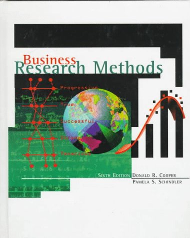 Business Research Methods: Cooper, Donald R., Schindler, Pamela S ...