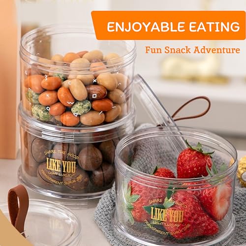 Snapklik.com : Skywin Stackable Snack Container - 3 Layer Pack ...
