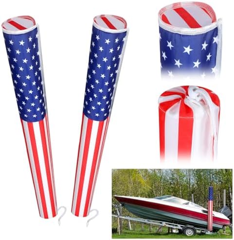 Amazon.com : DaisyInner 2 Pcs 48" USA Boat Trailer Guide Pole Pad and ...