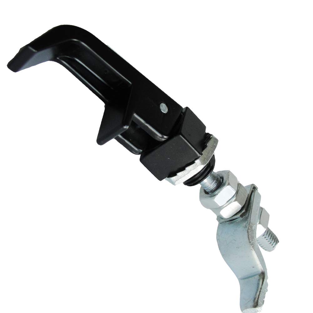 Snapklik.com : 2PCS Black Powder Coated Lift And Turn Compression Latch
