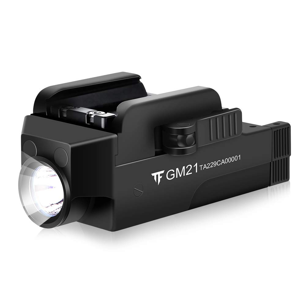 Buy FUNANASUN Light for Glock, Rechargeable Flashlight 510 Lumens with ...