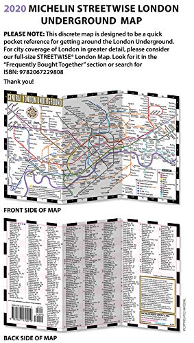Streetwise London Underground Map - Laminated Map of the - Want It All