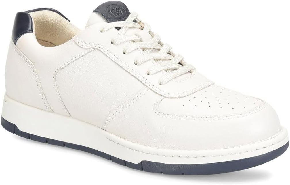 Amazon.com | BORN Men's Captain White Navy/Medium / 9.5 | Fashion Sneakers