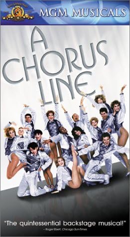 A Chorus Line [VHS] : Michael Douglas, Terrence Mann, Michael Blevins ...