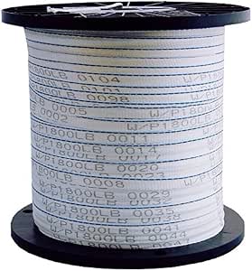 Seconds 5/8" x 2000' 1800 Lb Detectable Wire Polyester Pull Tape ...