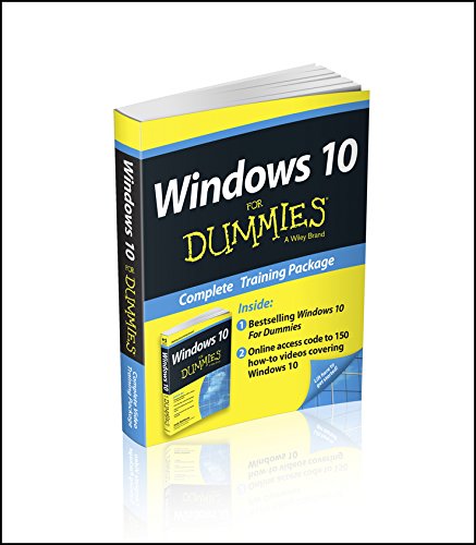 Amazon.com: Windows 10 For Dummies Book + Online Videos Bundle ...