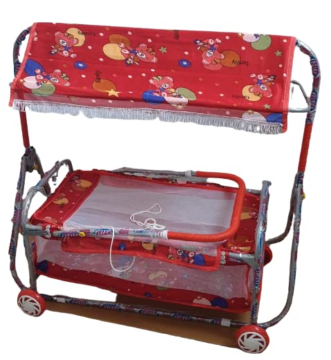Goyal Baby Cradle Bed with Swing Multiparous Infant and Toddler Beds ...