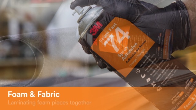 Watch 3M Foam Fast 74 Spray Adhesive Benefits on Amazon Live