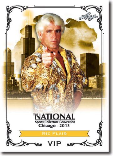 Ric Flair / 2013 Leaf National Redemption Exclusive VIP Limited Edition ...