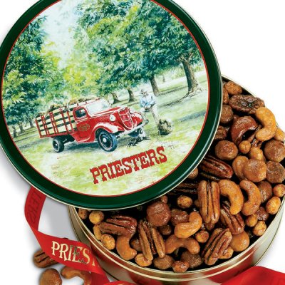 Amazon.com: Priester's Honey Glazed Mixed Nuts - Gift Tin, Nt. Wt. 14 oz.