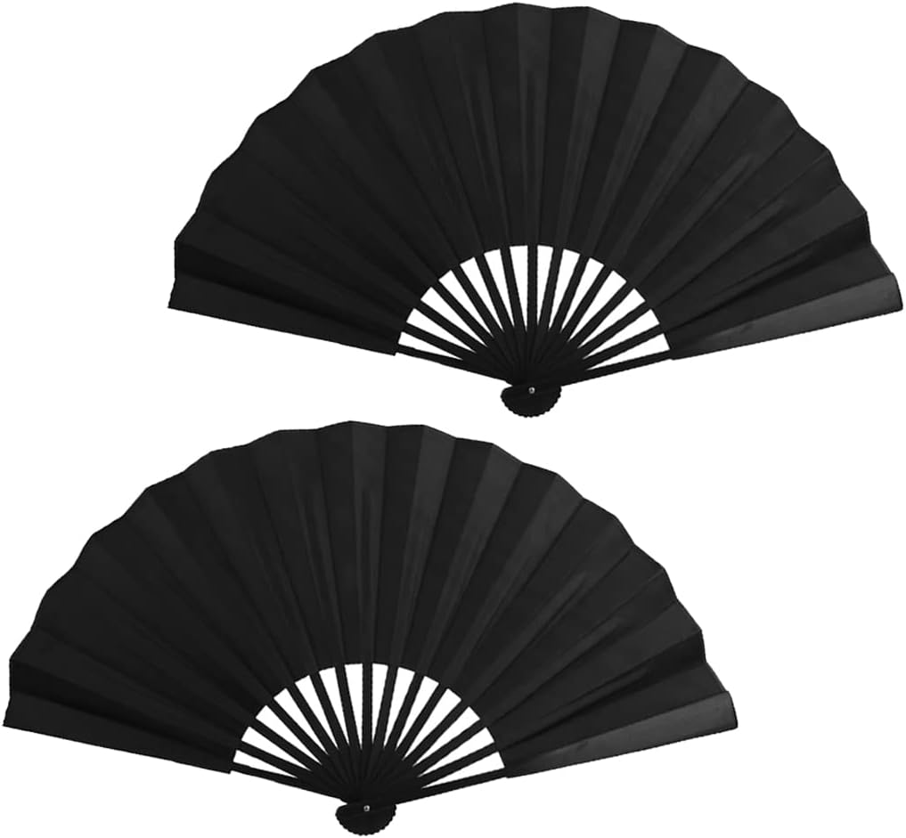 OMyTea Performance Large Hand Folding Fan - Chinese/Japanese Kung Fu ...