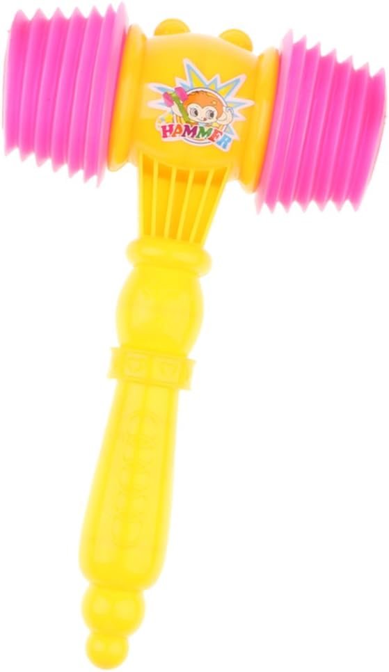 Large Plastic Squeaky Hammer with, Toy, Birthday Gift, Party Supplies ...