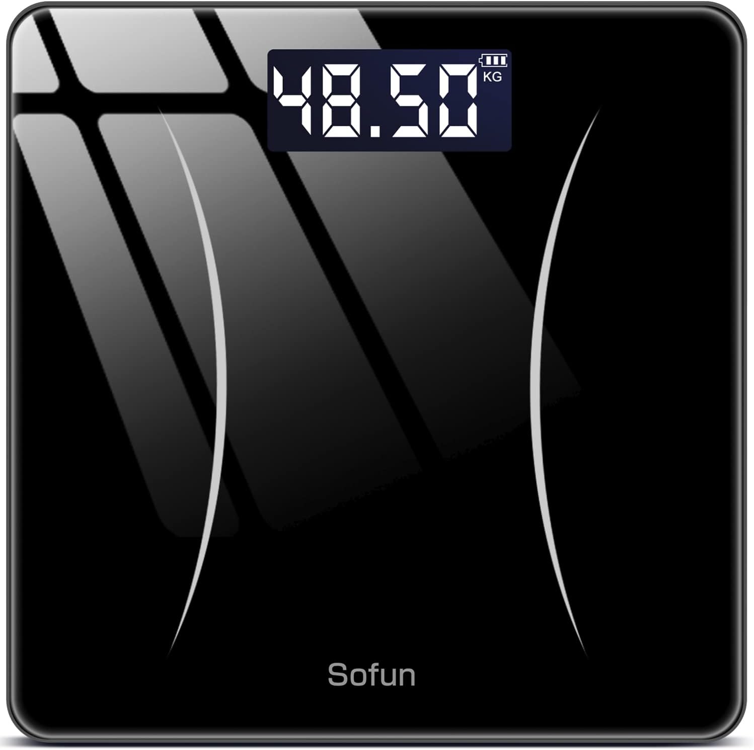 Amazon | タニタ 体重計 デジタル 大画面 LED ホワイト HD-395 WH 乗るだけで電源オン | タニタ(Tanita) | 体重・体脂肪・体組成計 通販