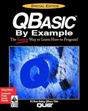 Qbasic by Example: 9781565294394: Computer Science Books @ Amazon.com