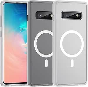 Amazon.com: TIANNIUKE Magnetic Case for Samsung Galaxy S10E, Translucent Matte Anti-Fingerprint ...