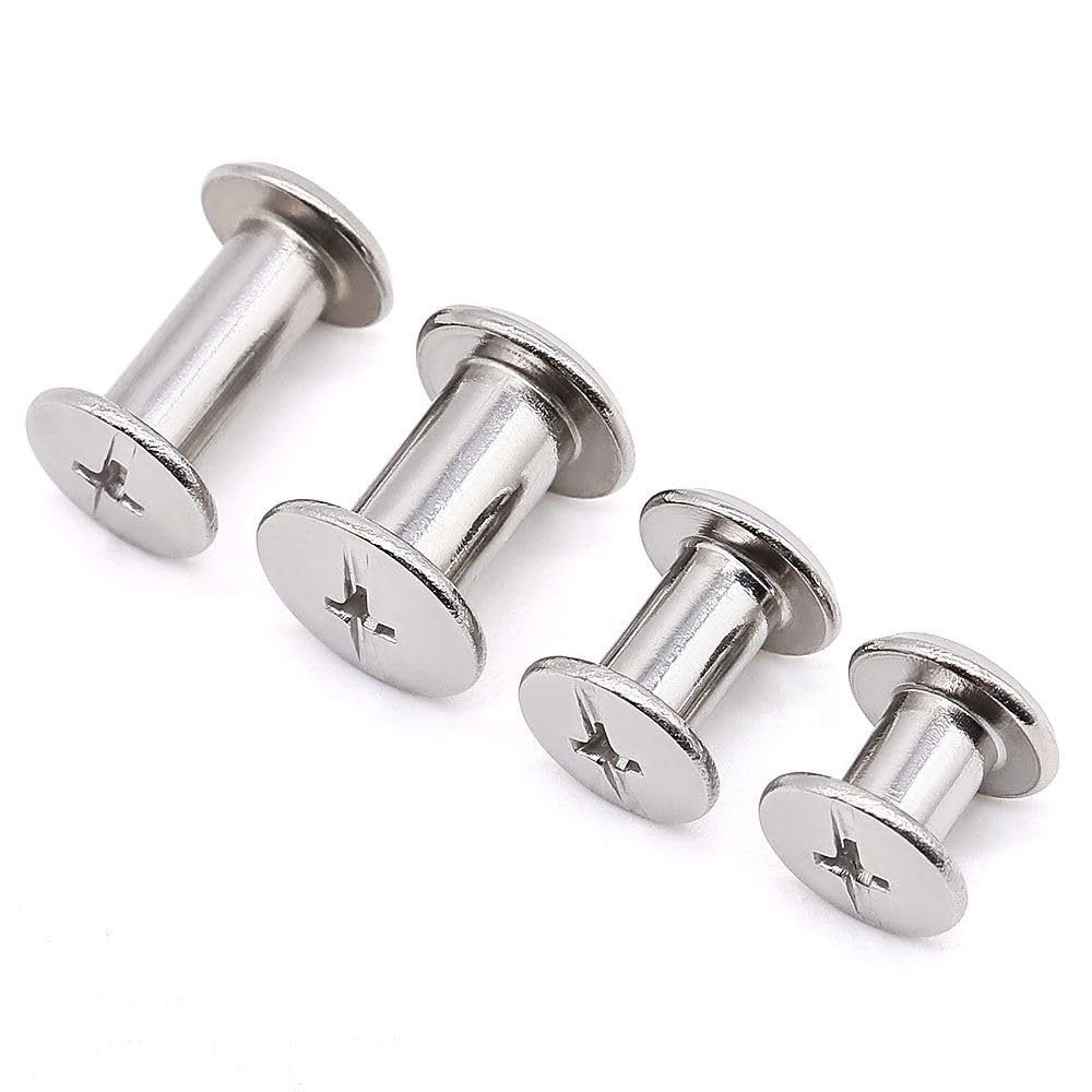 Snapklik.com : 30 Sets M4 X 12mm Binding Screws, 304 Stainless Steel 18 ...