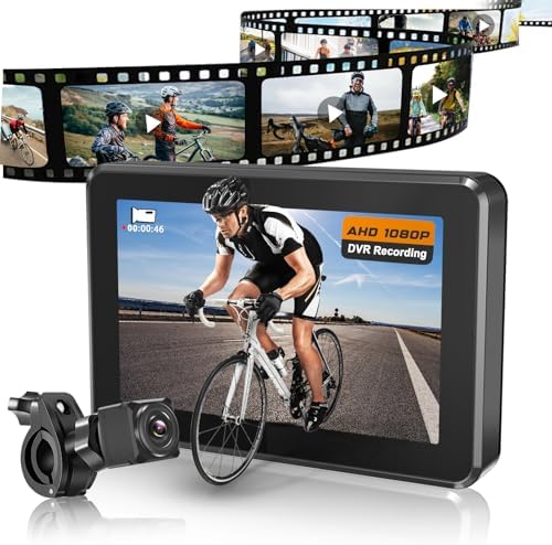 Amazon.com: Bike Camera Recording Rechargeable 360° Rotation - Color ...