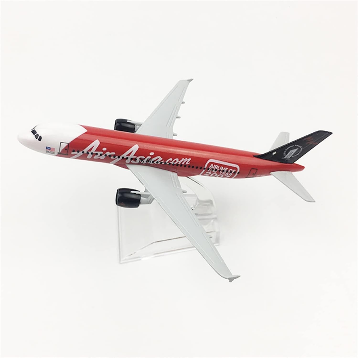 SYOEUR 1 400 Airplane Model Toy Fit For Airbus A320 AirAsia 2007 Alloy ...