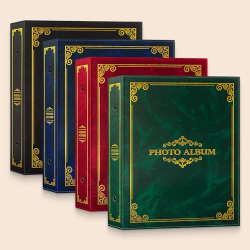 Lanpn Photo Album 6×4 Slip in, Traditional Classic 400 Pockets Photo ...