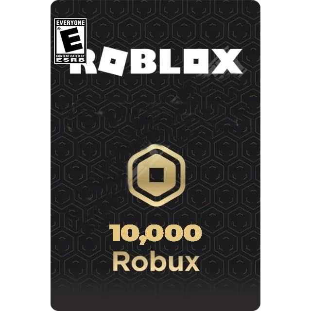 Robolox: Gift Card 10,000 Robux (PC) - Robolox Key (E-Mail Delivery in ...