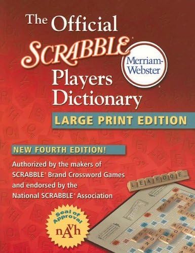 The Official SCRABBLE Players Dictionary: Large Print Edition: Merriam ...