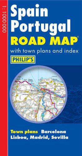 Spain and Portugal Road Map: 9780540083015: Amazon.com: Books