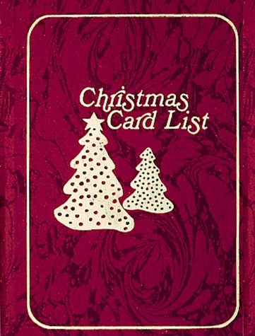 Christmas Card List Book: Amazon.co.uk: 9780837894744: Books