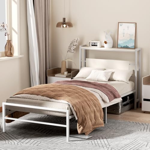 FABATO Base Cama Individual Flotante - con Luces LED Ajustables ...