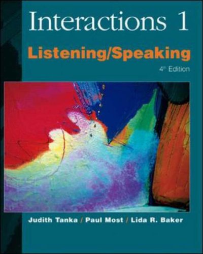 Interactions One: Listening and Speaking: Werner: 9780071230605: Amazon ...