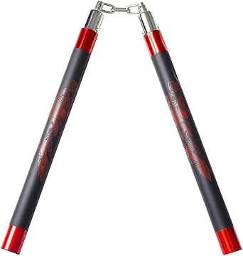 Playwell Competition Deluxe Foam Rubber Speed Training Nunchucks with ...