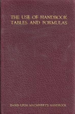 Use of Handbook Tables & Formulas 1939: Books - Amazon.ca