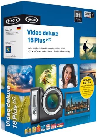 MAGIX Video deluxe 16 Plus SONDEREDITION Minibox : Amazon.de: Software