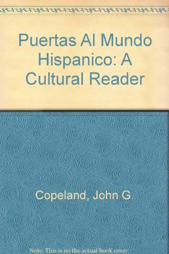 Buy Puertas Al Mundo Hispanico: A Cultural Reader Book Online at Low ...