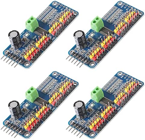 Amazon.com: Alinan 4pcs PCA9685 16 Channel 12 Bit PWM Servo Motor Driver Board I2C IIC Module ...