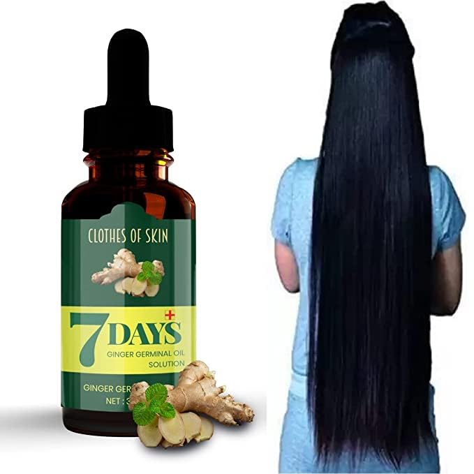 Buy Korat King Ginger Hair Growth Germinal Oil, Regrow 7 Days Ginger ...