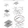 Crisper Glass Replacement Compatible with Frigidaire 240350608 ...