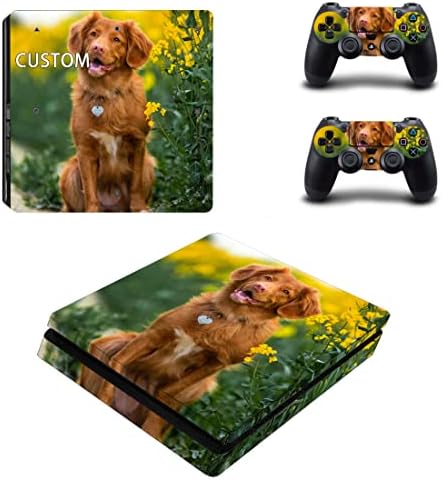 Amazon.com: Custom Vinyl Skin Sticker Decal Cover for PS4 Playstation ...