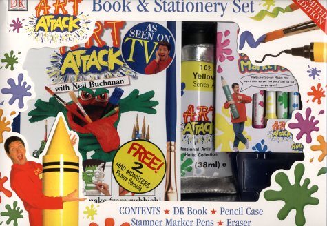 Amazon | Art Attack Book and Stationery Set ("Art Attack" S.) | Arts ...