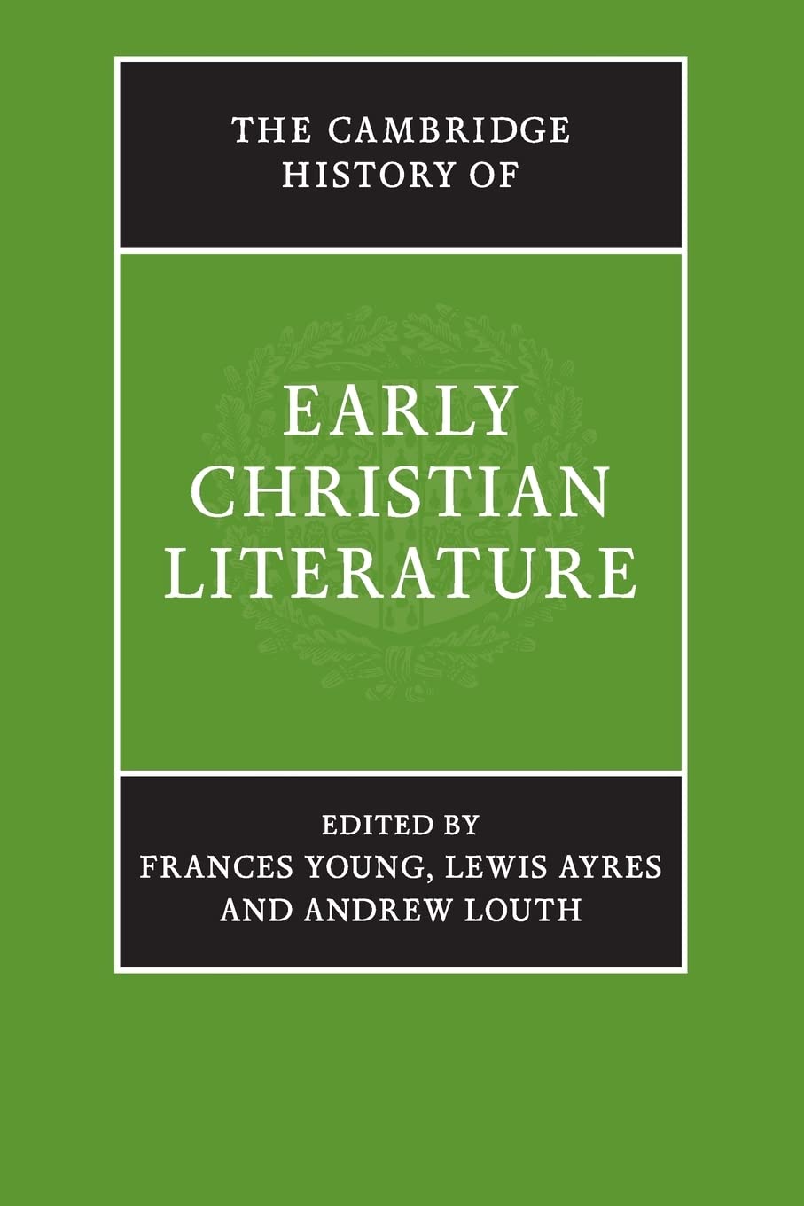 Amazon.com: The Cambridge History of Early Christian Literature ...