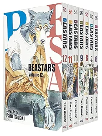 Beastars Series Vol 6-12 Collection 7 Books Set By Paru Itagaki : Paru ...