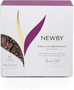 English Breakfast Tea – 50 Individually Wrapped Tea Bags – Bold & Full ...
