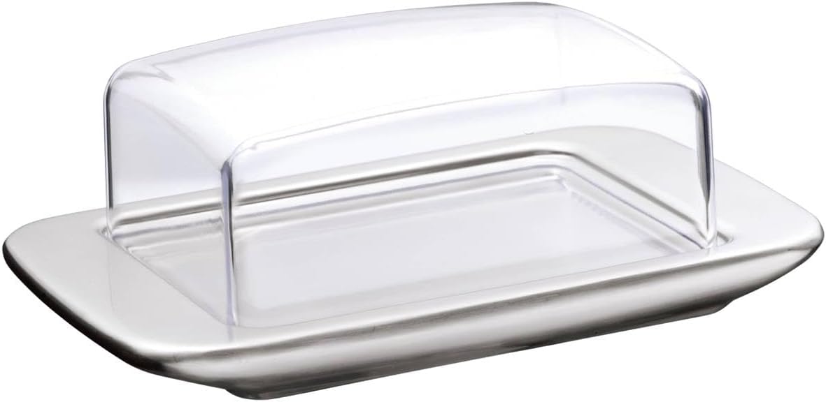 Amazon.com | WMF Loft Butter Dish with Lid: Butter Dishes