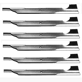 Amazon.com: Set of 6 New Heavy Duty Lawn Mower Blade Fits Exmark, Fits ...