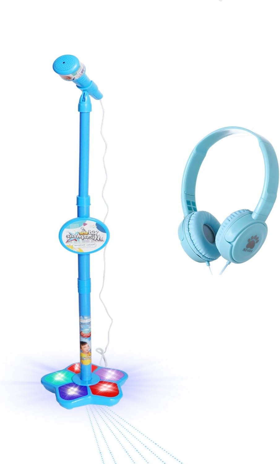 Amazon.com: MISS. CHEN 7&7 Kids Karaoke Microphone with Adjustable ...
