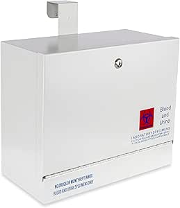 Amazon.com: POCHAR Stainless Steel Specimen Lock Box - Over-the-Door ...