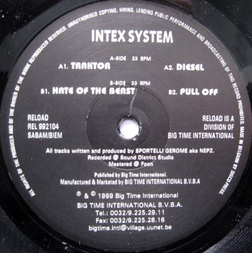 EP: Intex System: Amazon.fr: CD et Vinyles}