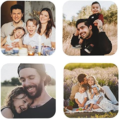 Create Your Own Coasters with Photo - Custom Leather Coasters for ...
