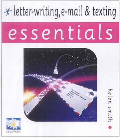 Buy Letter-writing, E-mail and Texting: Essentials (Essential Series ...