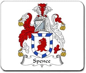 Amazon.com: Spence Family Crest Coat of Arms Mouse Pad : Office Products
